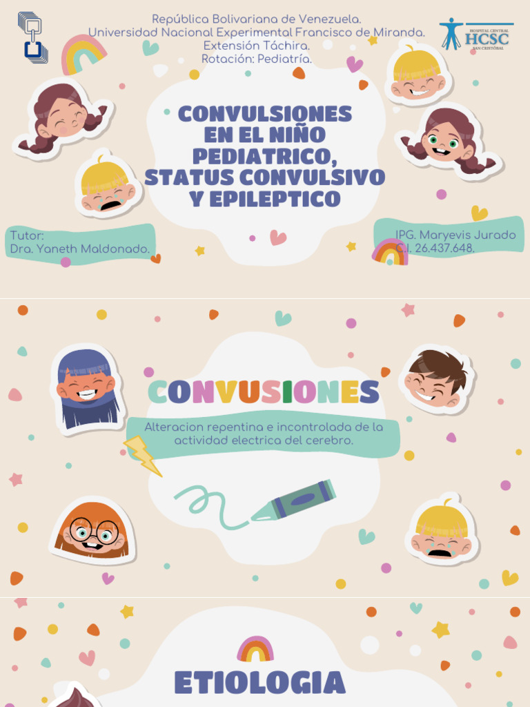 Convulsiones en El Niño Pediatrico | PDF | Enfermedades y trastornos ...