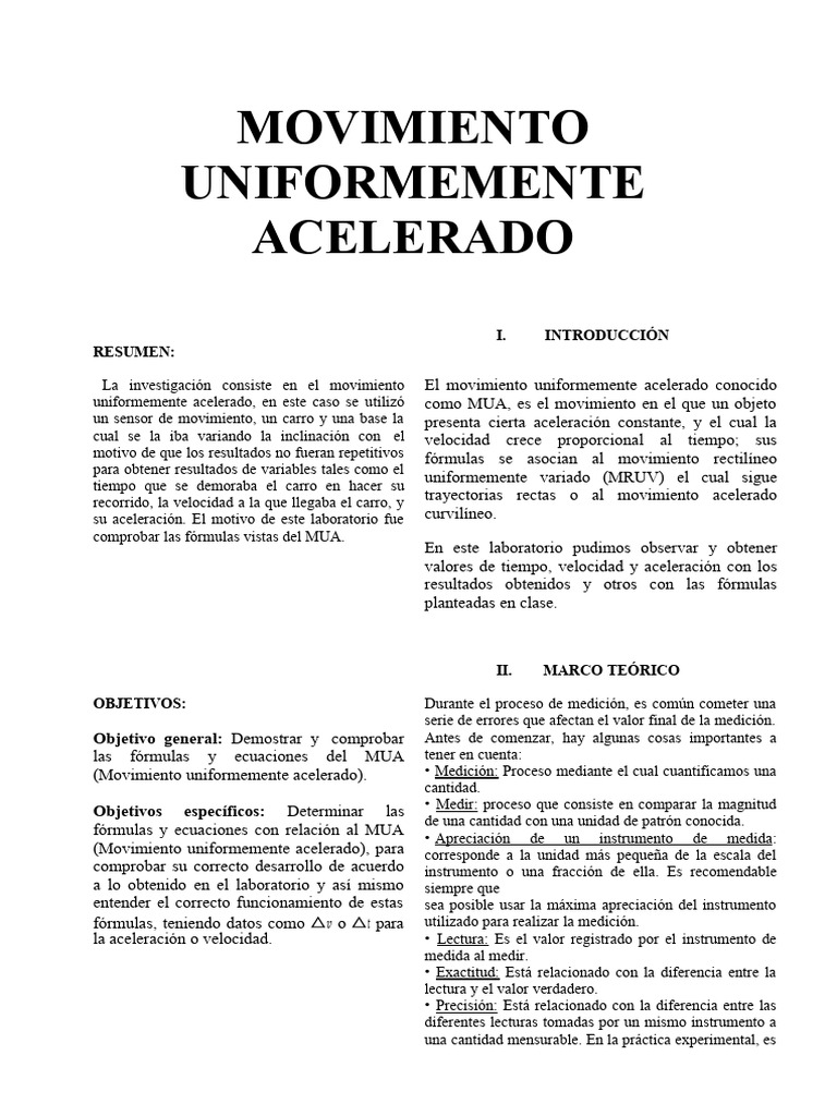 Informe 6 Fisica 1 | PDF
