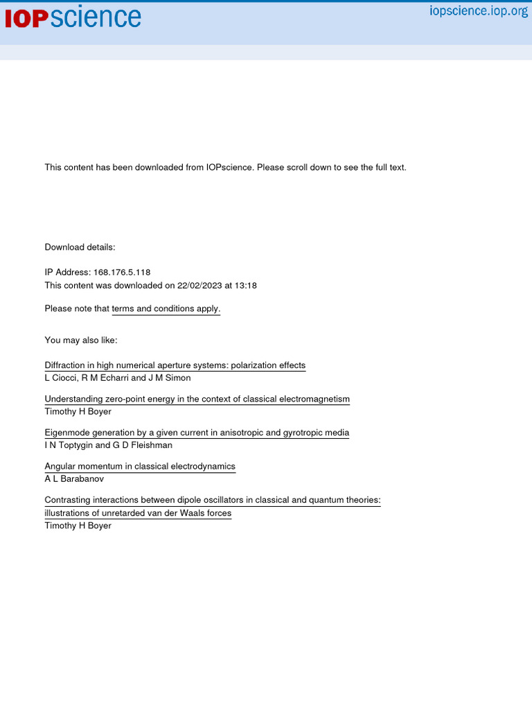 Classical Electrodynamics | PDF | Magnetic Field | Electromagnetic ...