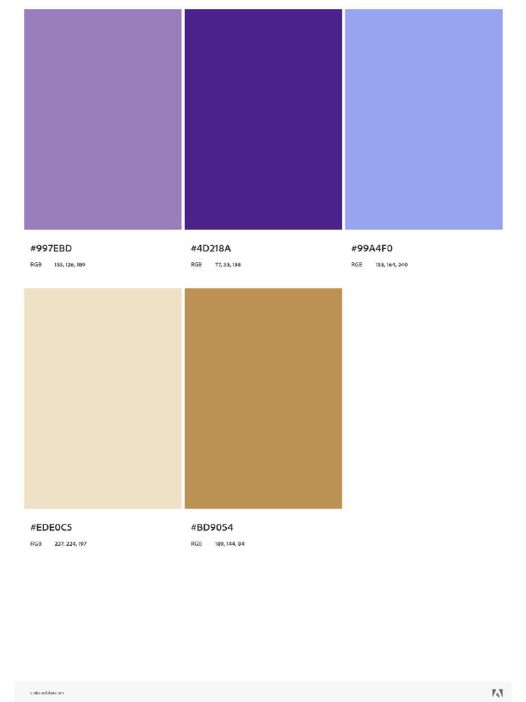 Paletas de Colores | PDF