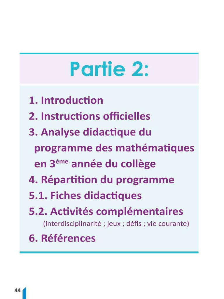 Guide Maths 3 AC Partie 2 | PDF