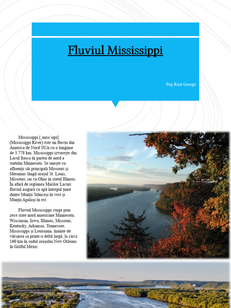 Fluviul Mississippi | PDF