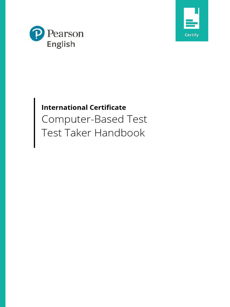 Pearson English International Certificate Guide | PDF | Identity ...