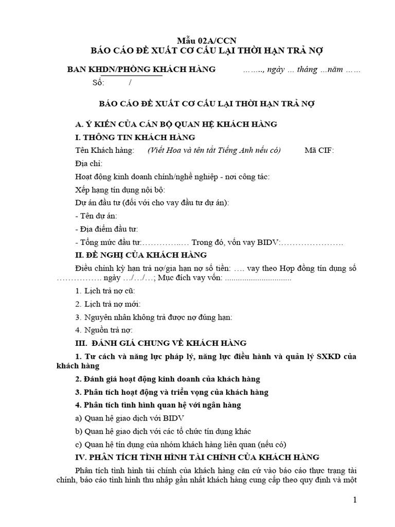 Mau 02A.ccn-BCDX Co Cau No | PDF