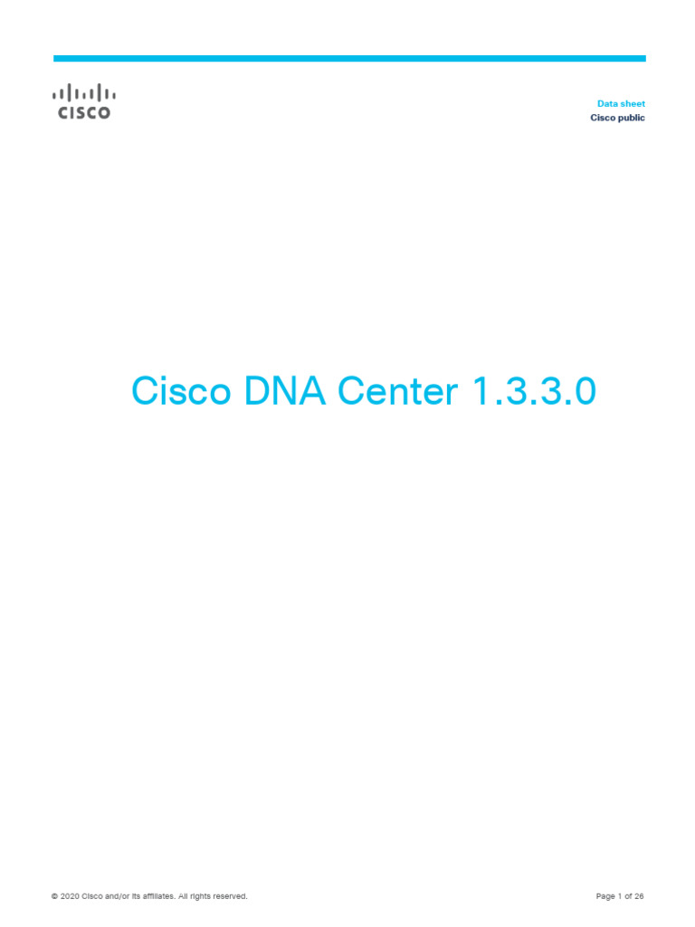 11 - Cisco DNA Center | PDF