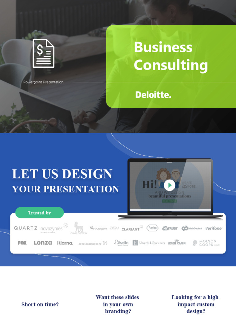 Deloitte Powerpoint Template-Creative | PDF | Tullii