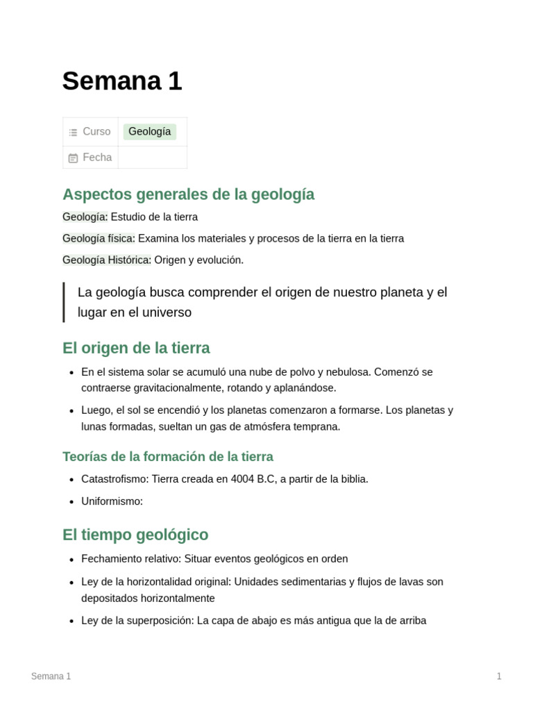 Curso de Geología: Fundamentos y Teorías | PDF | Roca (geología) | glaciar