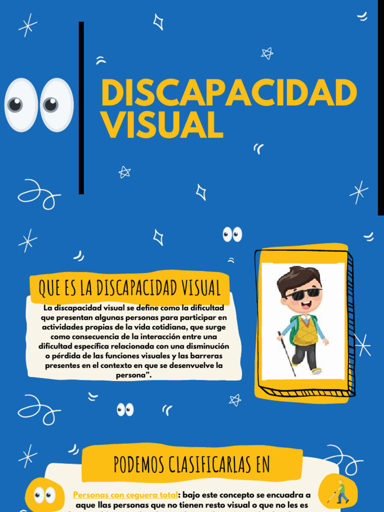 Discapacidad Visual | PDF | Discapacidad visual | Invalidez