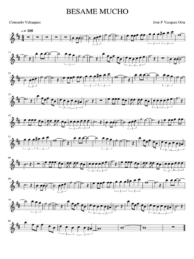 Besame Mucho | PDF