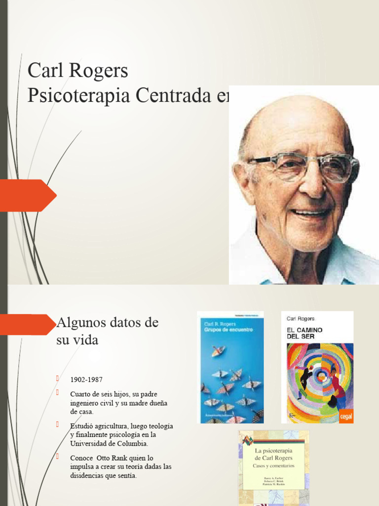 Terapia Centrada en la Persona de Rogers | PDF