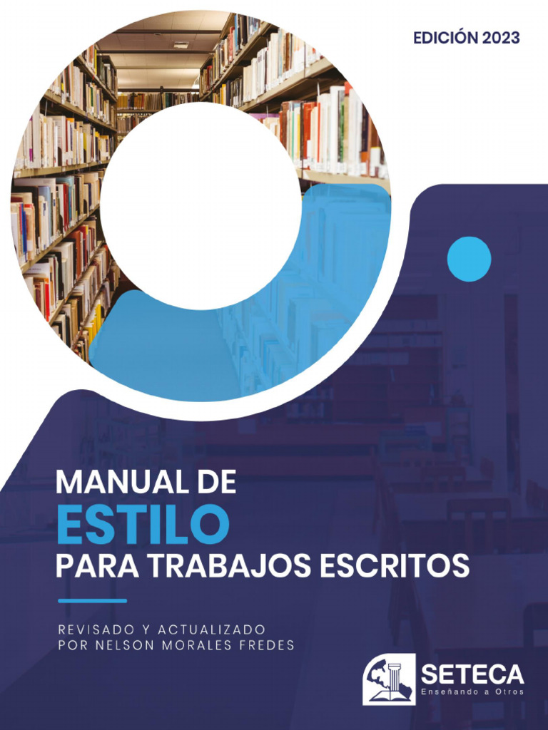 Manual de Estilo Seteca 2023 (Rev. 5 Enero 2023) | PDF | Puntuación ...