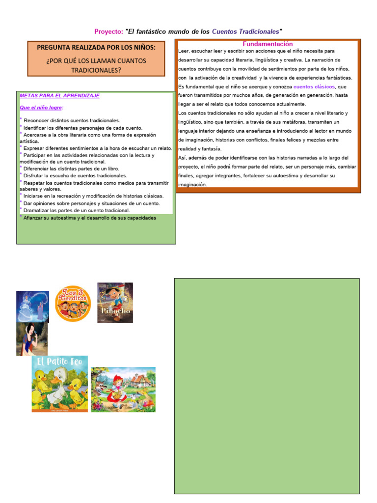 Cuento Tradicionales | PDF