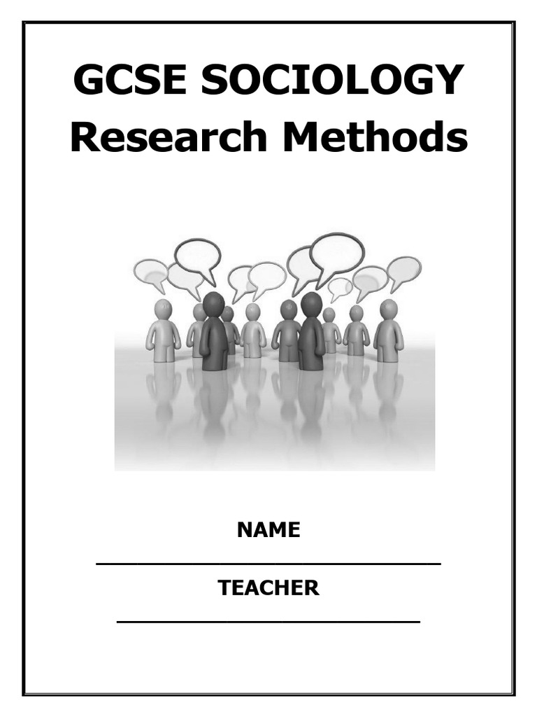 Optional Task-1 Research Methods Booklet | PDF | Sampling (Statistics) | Experiment