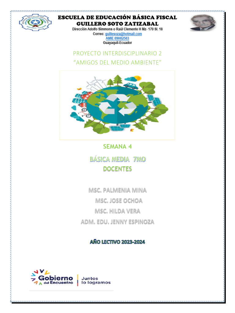 Proyecto 2 de Septimo Semana 4 | PDF | Reciclaje | Residuos