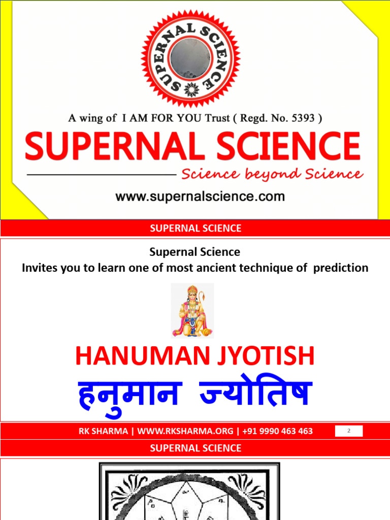 Learn Hanuman Jyotish | PDF