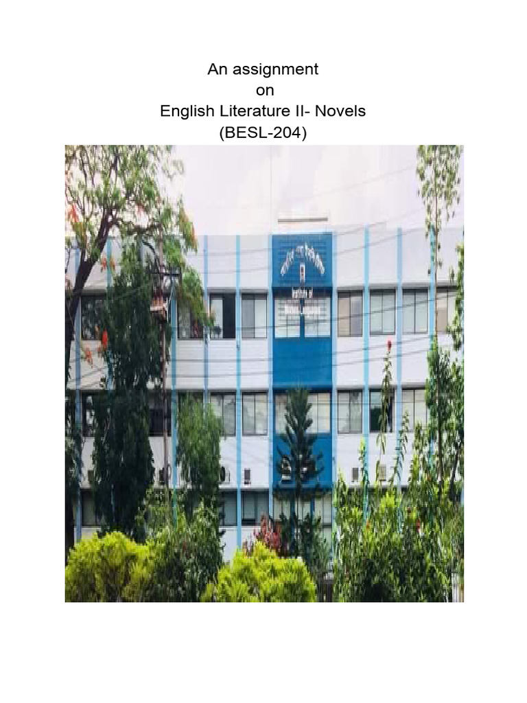 Novel Assignment | Download Free PDF | Storytelling | Narrative