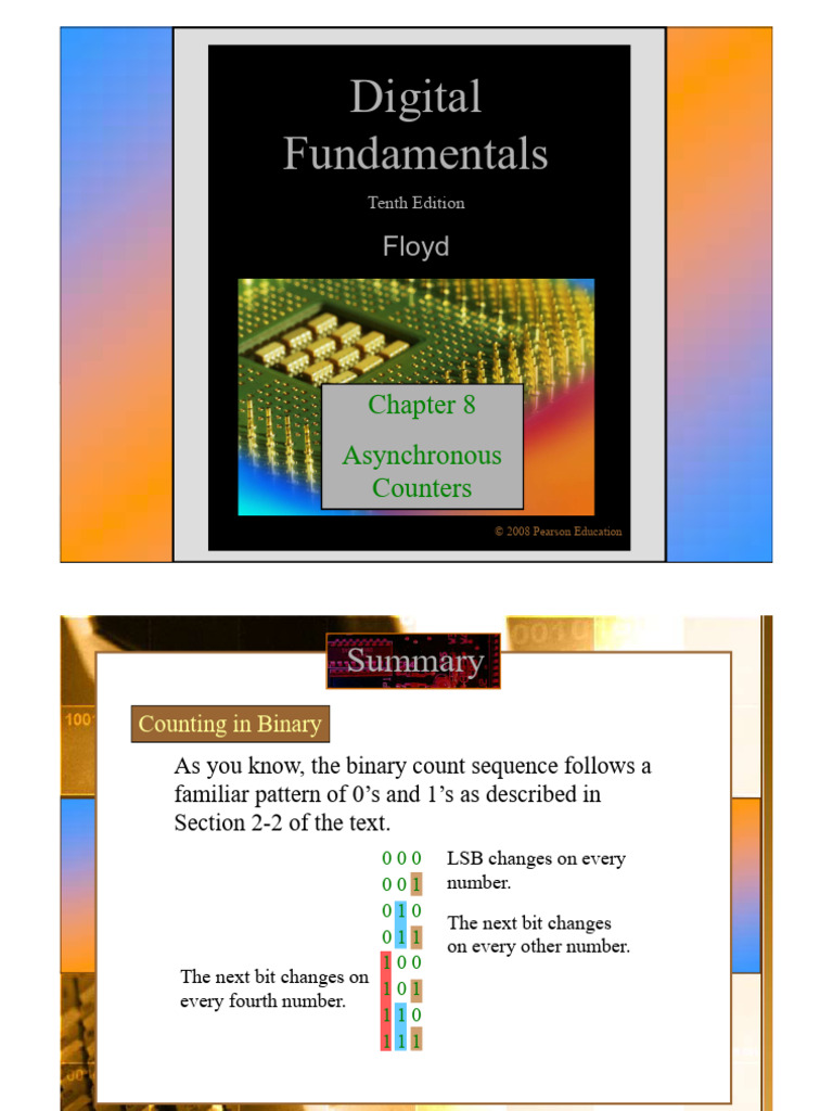 4a Asynchronous Counters Pdf Information And Communications