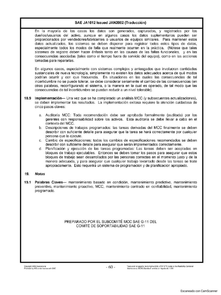 NORMA SAE JA 1012 (1)-060 | PDF