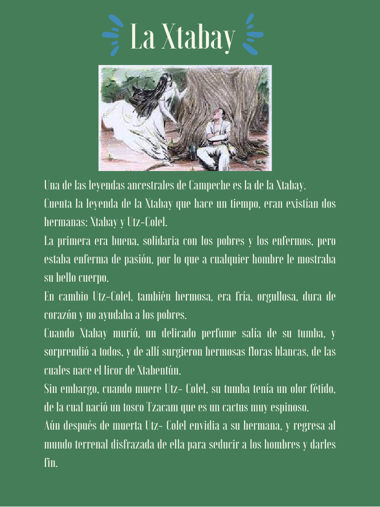 La Leyenda de La Xtabay | PDF