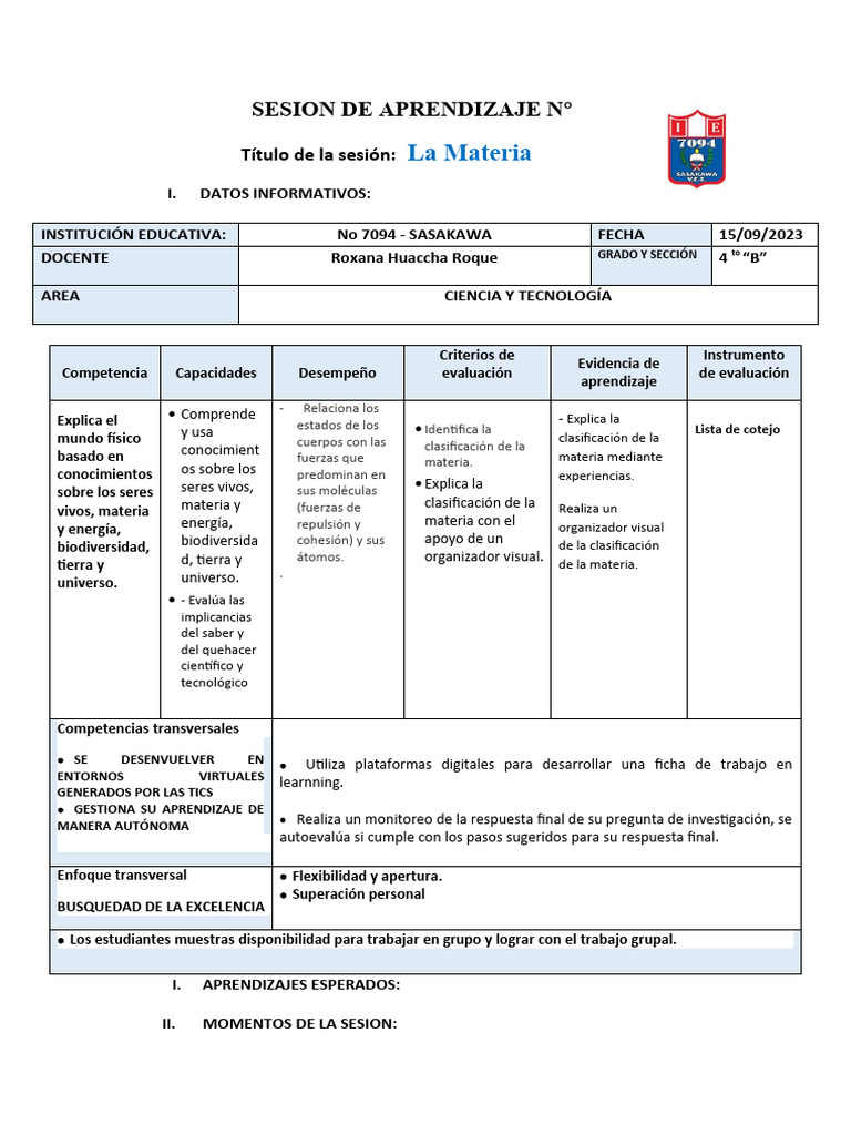 Clasificación de la Materia Visual | PDF | Mezcla | Elementos químicos
