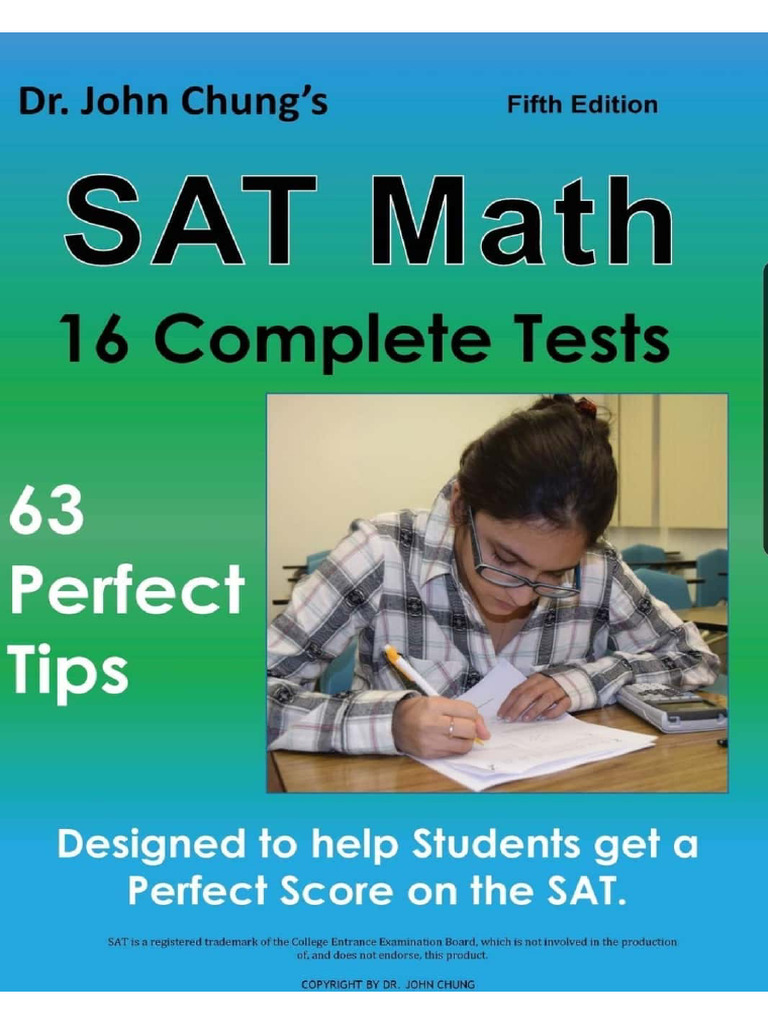 DR John Chung 5th Edition SAT Math | PDF