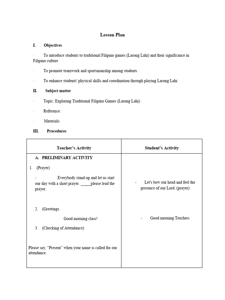 Laro NG Lahi | PDF Laro NG Lahi | PDF