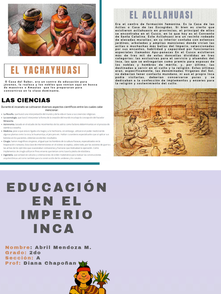 Yachayhuasi: Educación Incaica | PDF | Imperio Inca