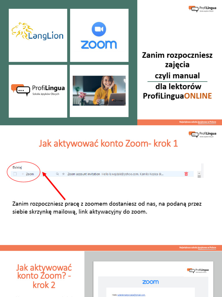 ZOOM Manual (PL) | PDF