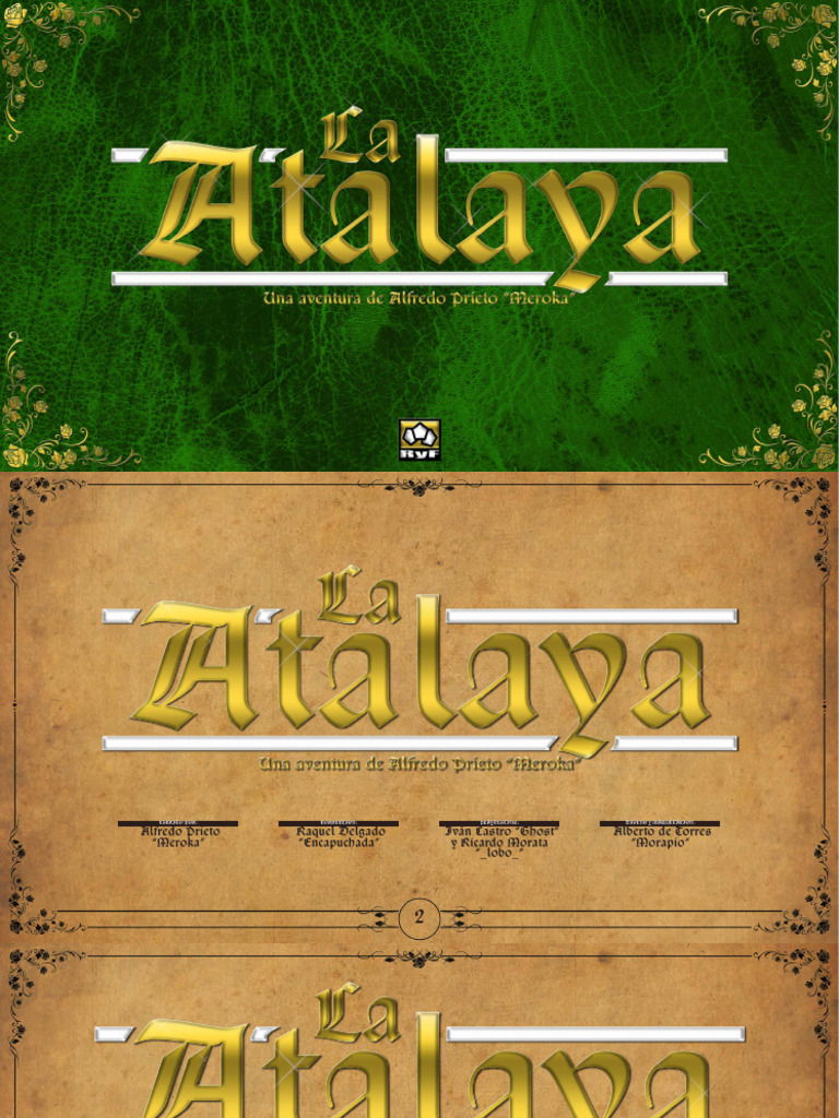 La Atalaya - Alfredo Prieto | PDF