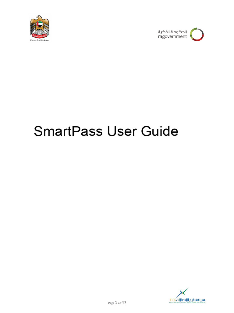 SmartPass User Guide Eng (1) | PDF | Personal Identification Number ...