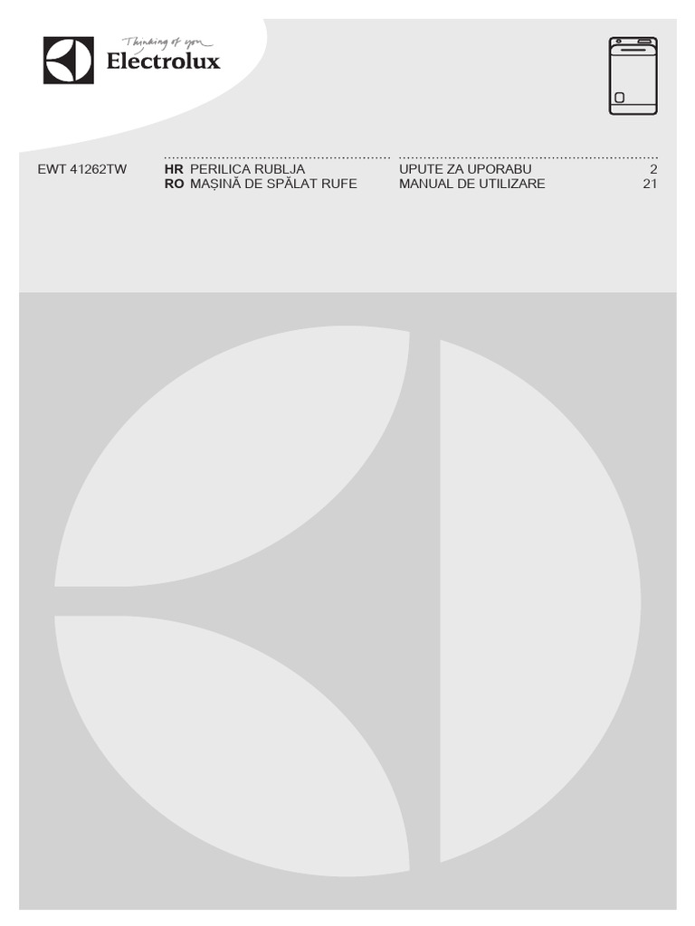 Electrolux Manual | PDF