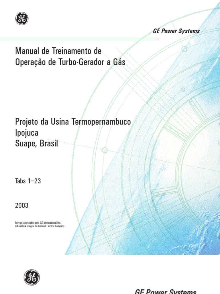 Gas Turbine Operations | PDF | Motor a jato | Turbina a gás