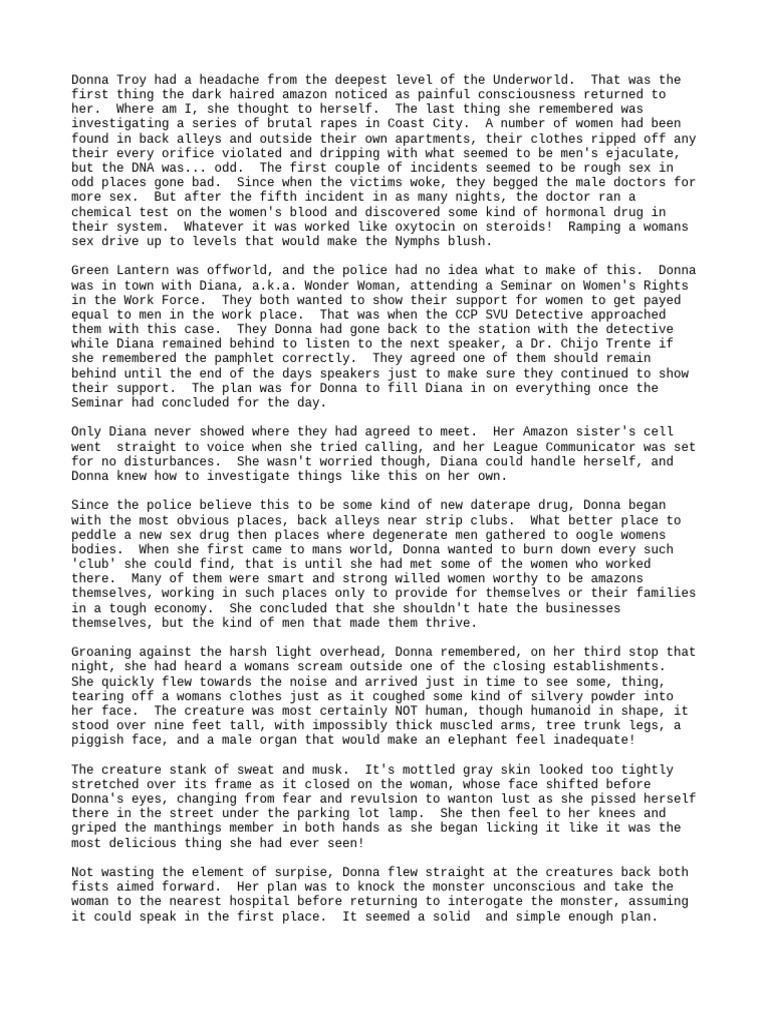 Dc Xxx Wonder Whore Pdf Wonder Woman