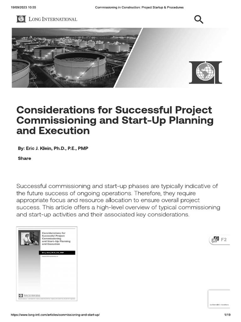Testing Commissioning | PDF