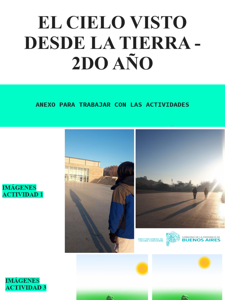 Actividades sobre el Cielo y el Tiempo | PDF
