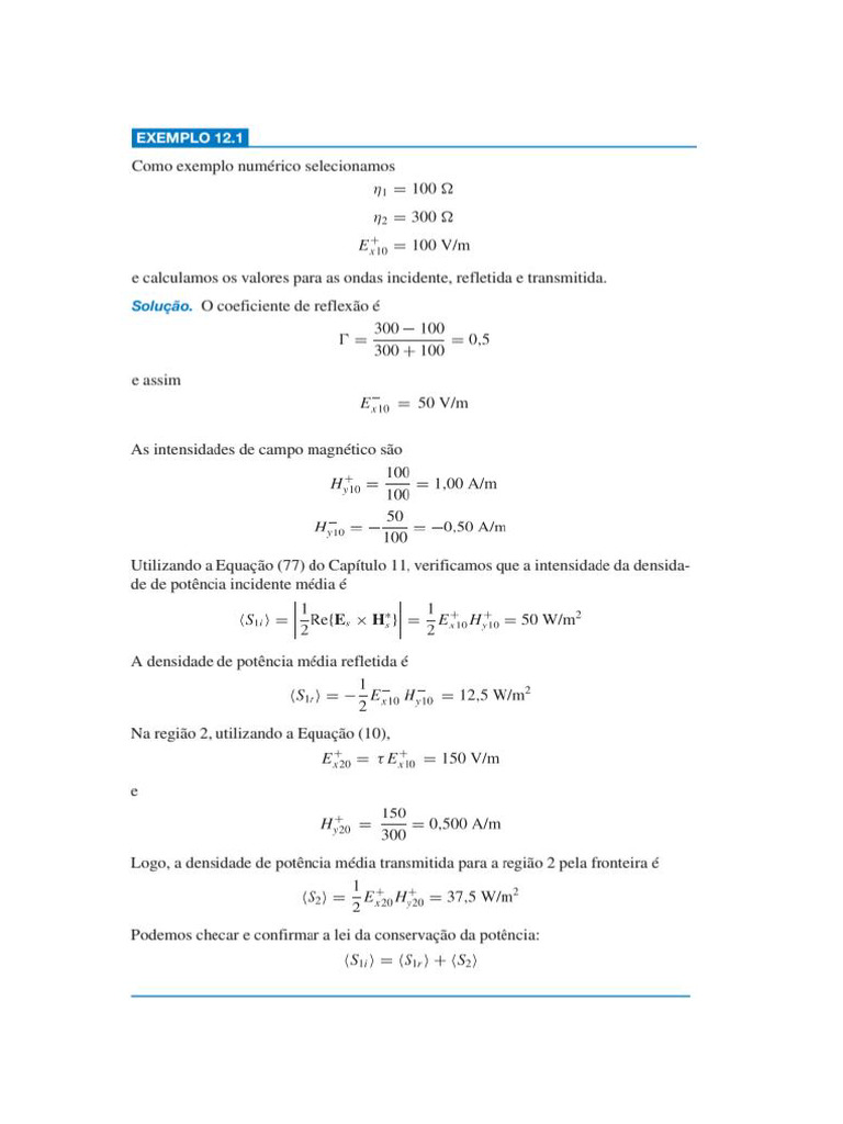 Exercicios Resolvidos Cap12 Hayt8 | PDF
