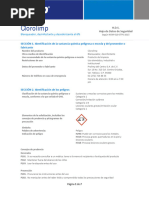 Hoja de Datos de Seguridad-Buffer para Dureza-12305-Hycel | PDF ...