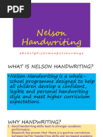Nelson Handwriting Workbook 1 | PDF