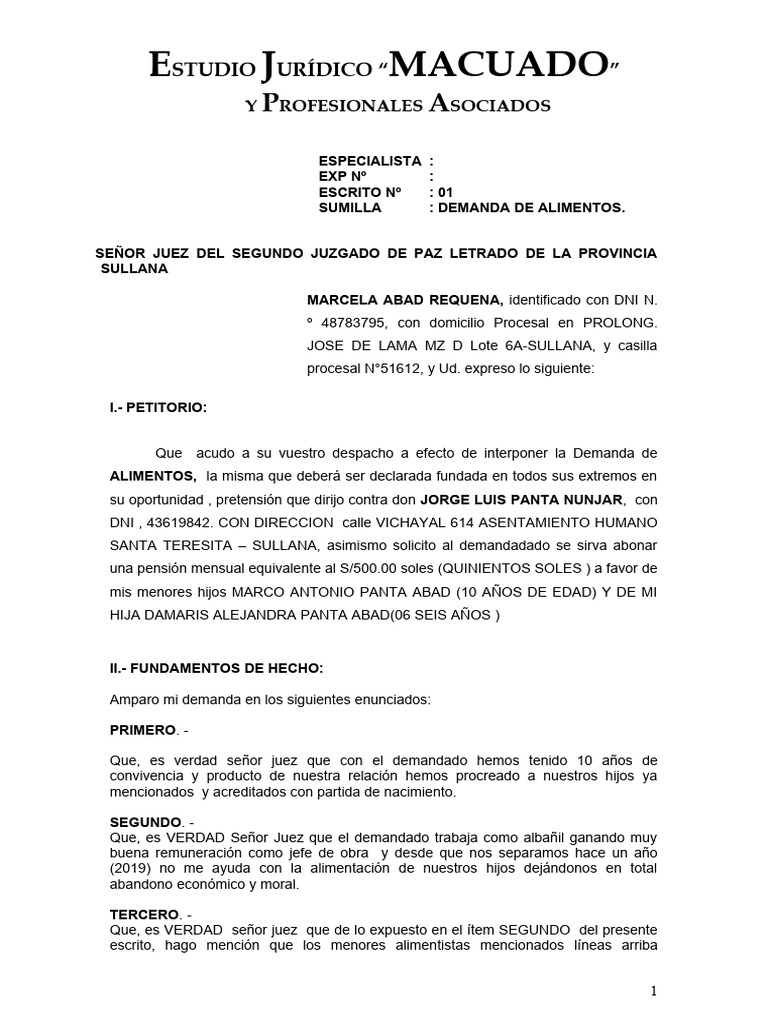 modelo de demanda | PDF