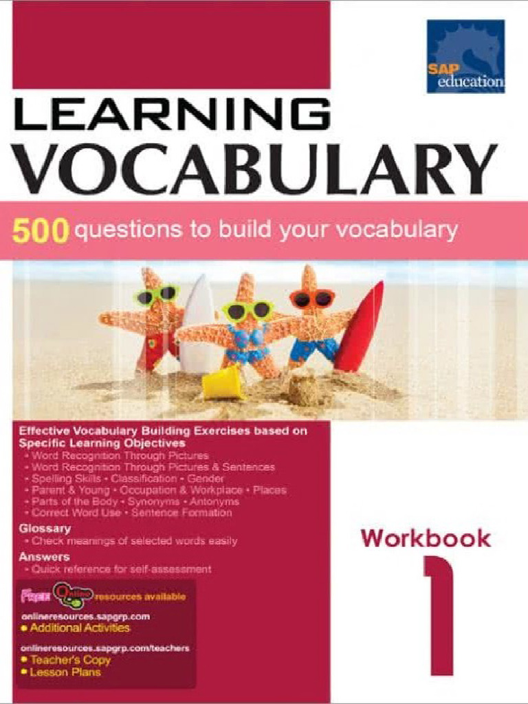 Learning Vocabulary Workbook 1 | PDF