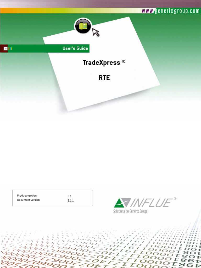 RTE Reference Guide 5.1.1 EN | PDF | Programming | Computer Program