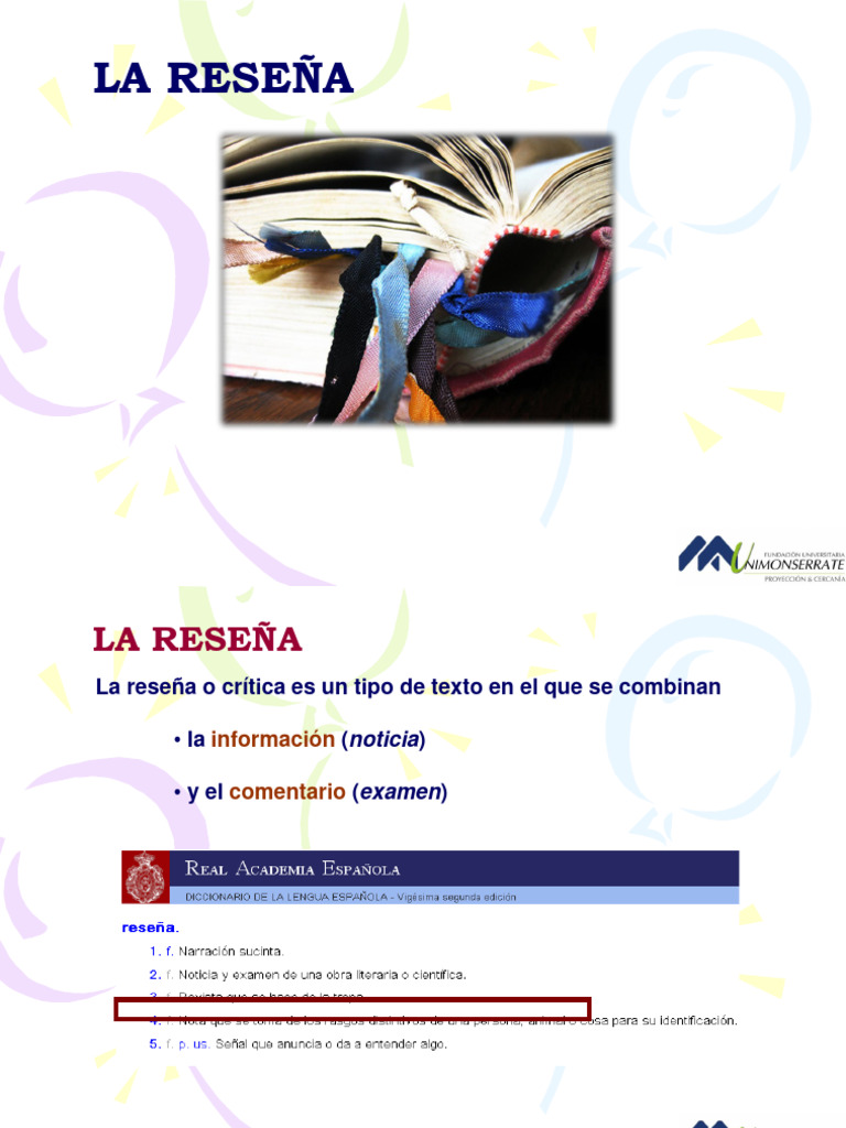 La Reseña, Informe, Texto Instructivo | PDF