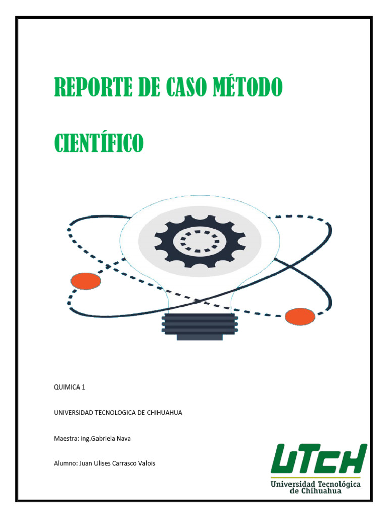 Reporte de Caso Método Científico | PDF