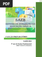 Prova Saeb Mat. 2023 | PDF | Escolas