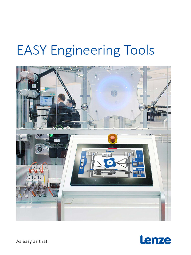 Lenze EASY Engineering Tools Guide | PDF | Programmable Logic Controller | User Interface
