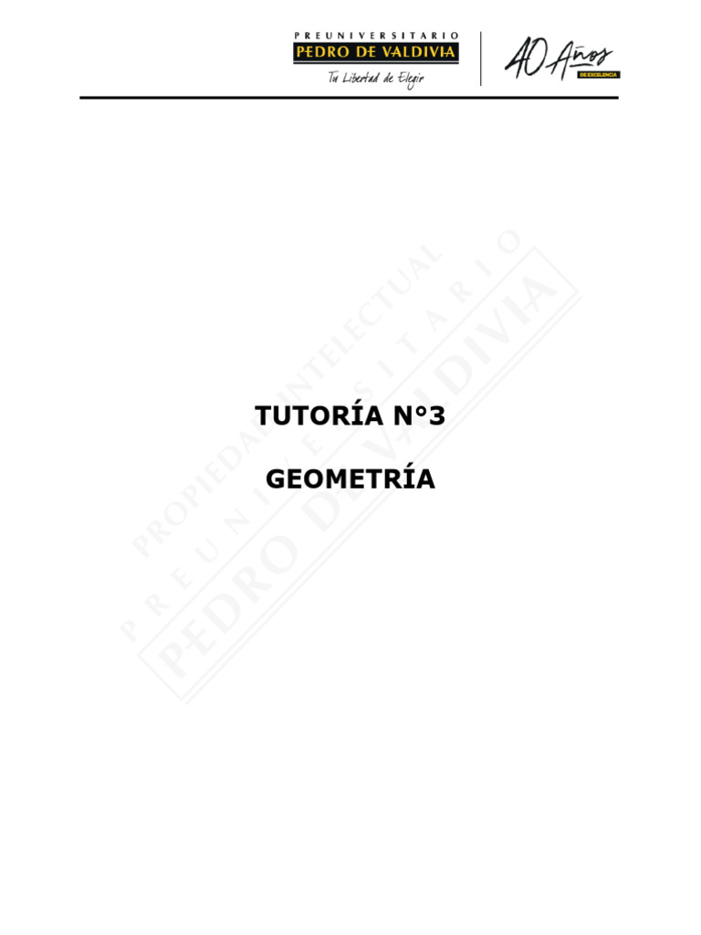 Libro 3 Geometría (7%) | PDF | Perpendicular | Logaritmo