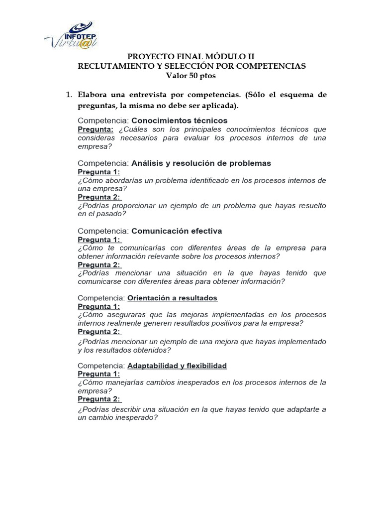 Juan Alejandro Holguín de Oleo - Proyecto Final Modulo II | PDF