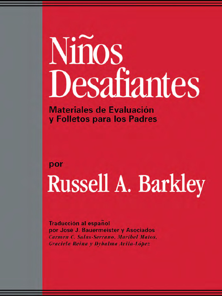Niños Desafiantes Barkley | PDF