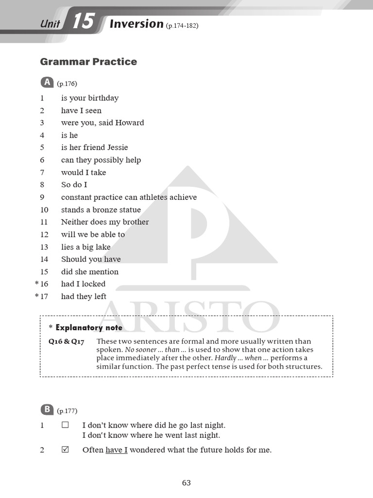 G U3eB U15 AnsKey | PDF