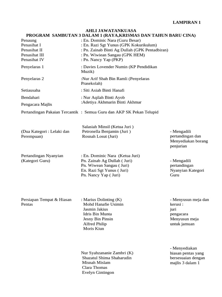 AJK Program 3 in 1 | PDF